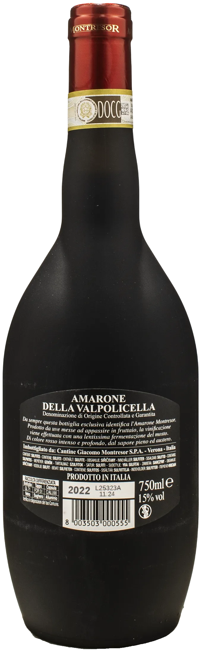 Montresor Amarone della Valpolicella 2022 | XtraWine