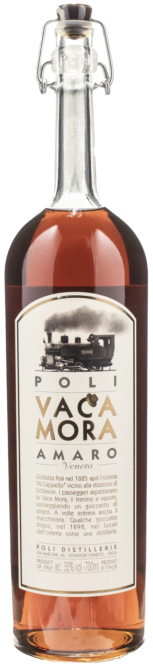 Poli Distillerie Vaca Mora Amaro Liquore | XtraWine