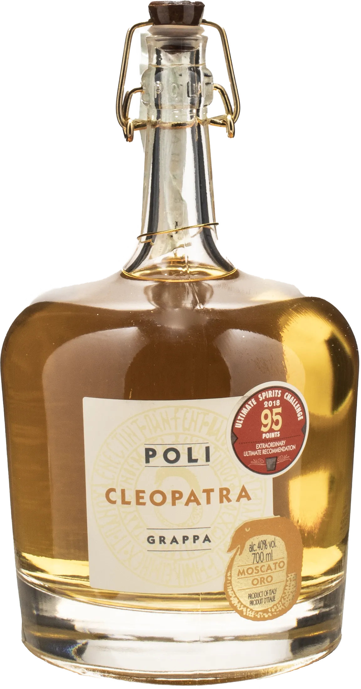 Poli Grappa Cleopatra Moscato Oro 0.7L | XtraWine