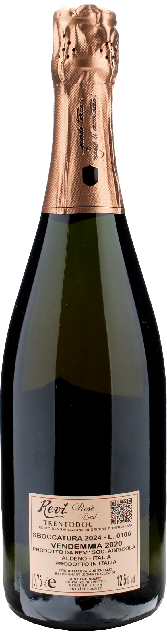 Revi' Trentodoc Rosé Brut Millesimato 2020 | XtraWine